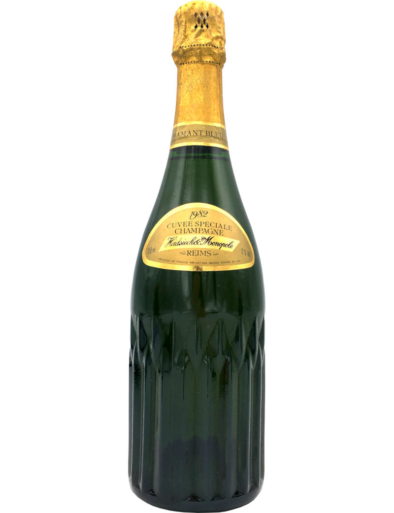 Coffret Champagne Heidsieck & Monopole - Diamant Bleu - 1982